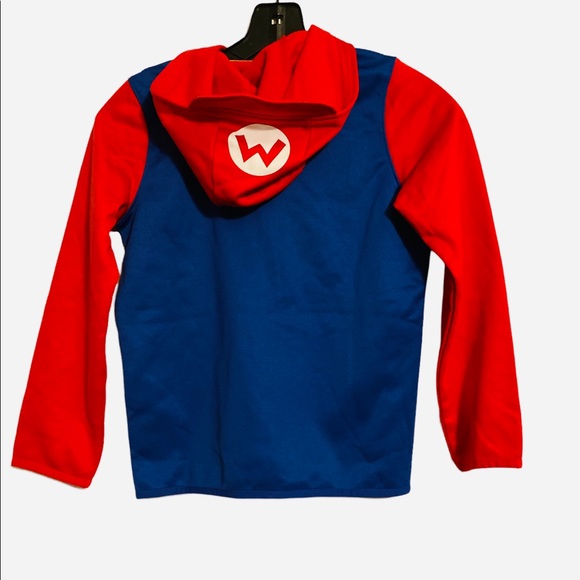 Nintendo | Jackets & Coats | New Nintendo Super Mario Hoodie Sz 7 Boy ...